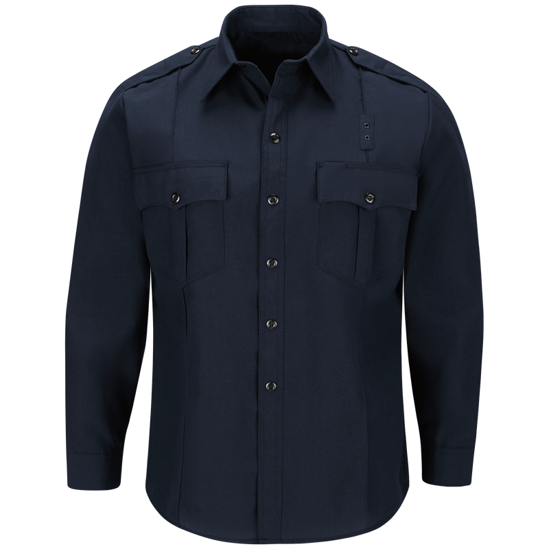 Men's Classic Long Sleeve Fire Officer Shirt | Workrite® Fire Service