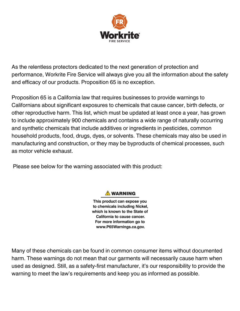 Men's Classic Firefighter Pant | Workrite® Fire Service